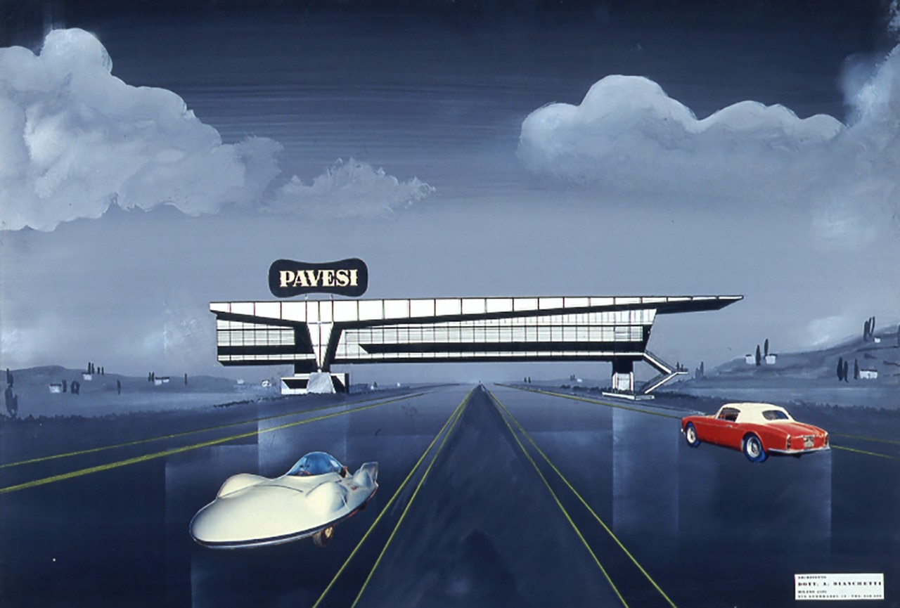 Infrastructures and icons: the bridge-type autogrill by Angelo ...