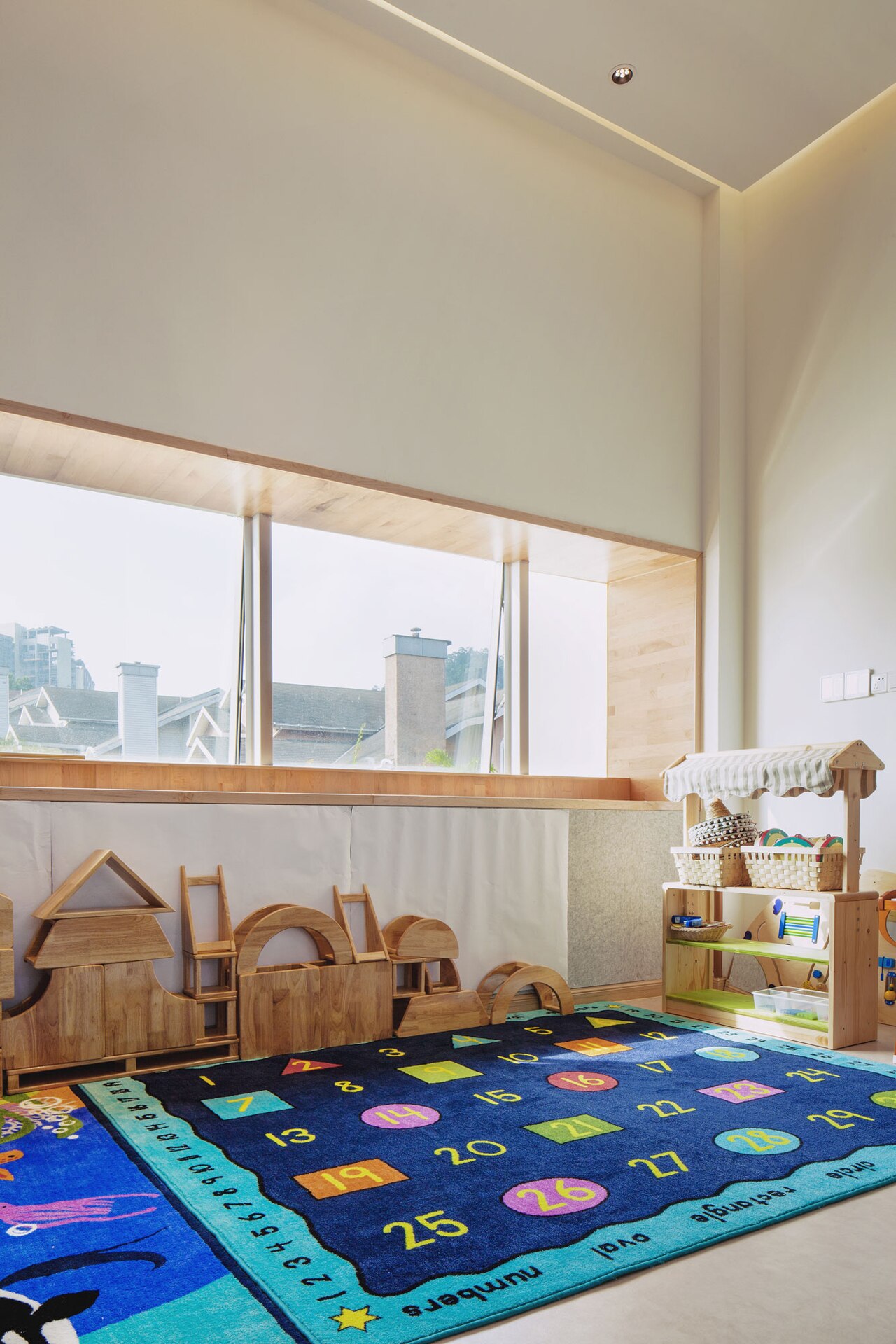 The child-scaled and multi-sensory design of a Montessori Kindergarten ...