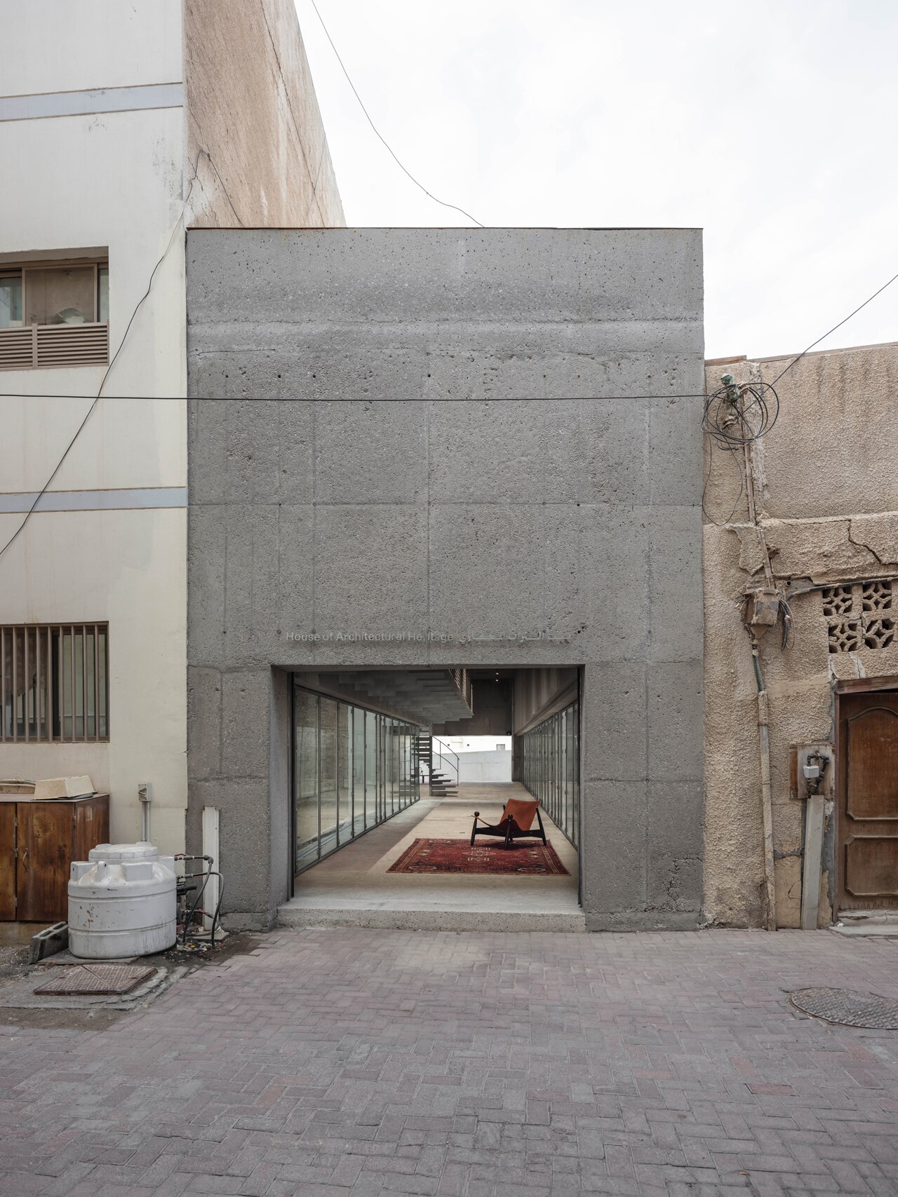 A reinforced concrete structure in Bahrain transforming history into ...
