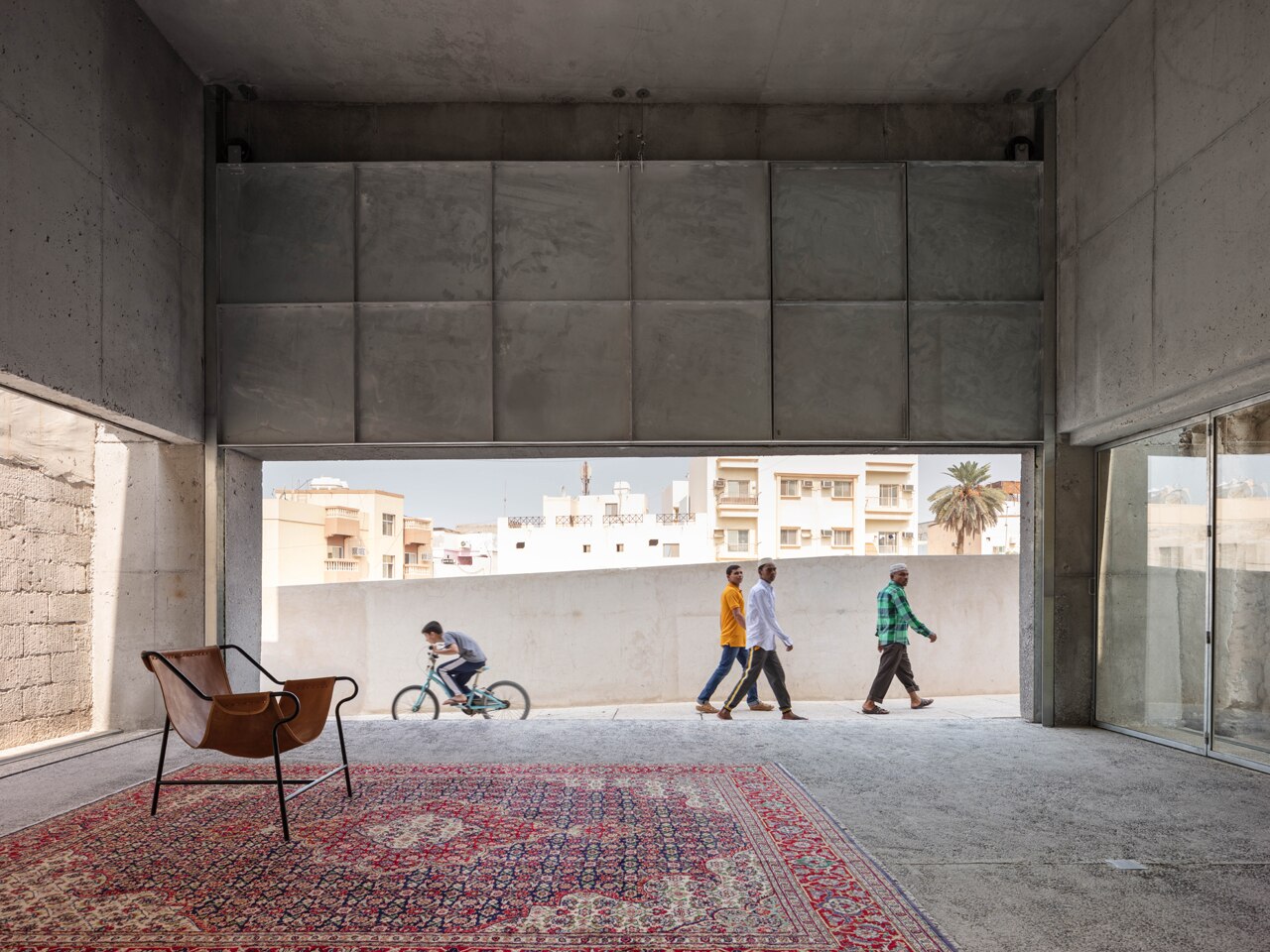 A reinforced concrete structure in Bahrain transforming history into ...