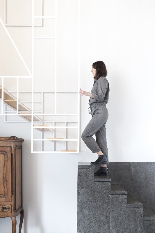 Studio Manasseri Depetris adds wireframe details to Rosario apartment ...