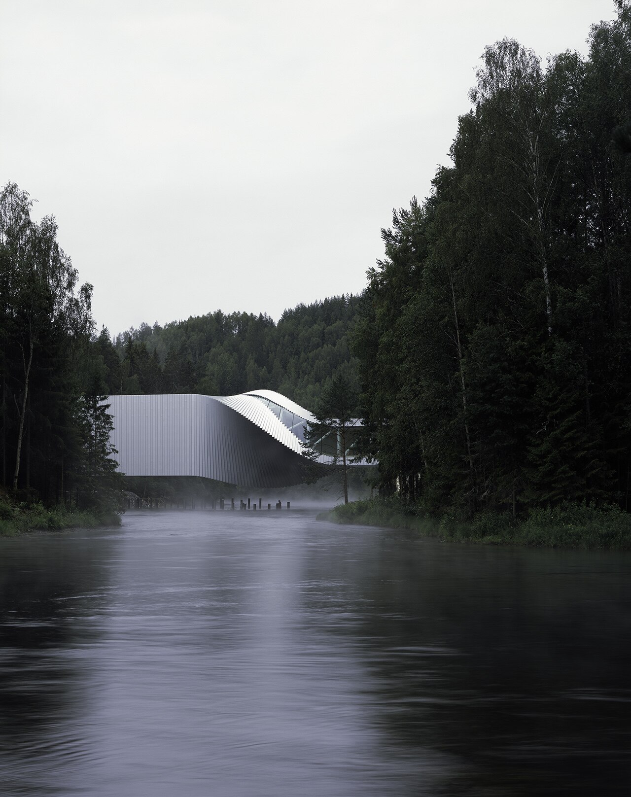 Kistefos Museet: the inhabitable bridge by BIG - Domus