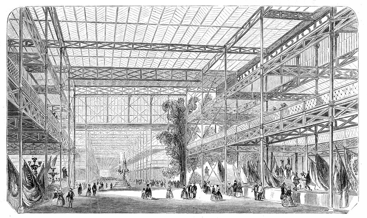 The Crystal Palace by Joseph Paxton: the first building of a new ...