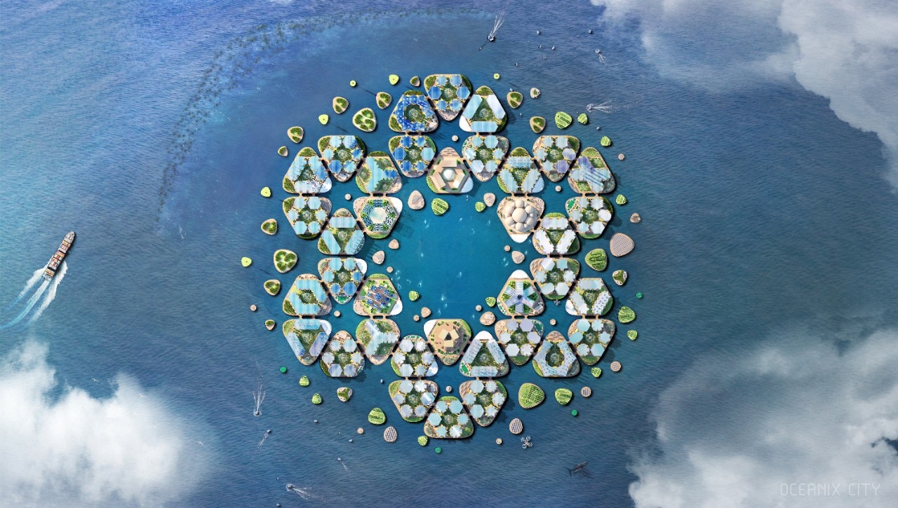 BIG’s Oceanix floating city to be built in South Korea - Domus