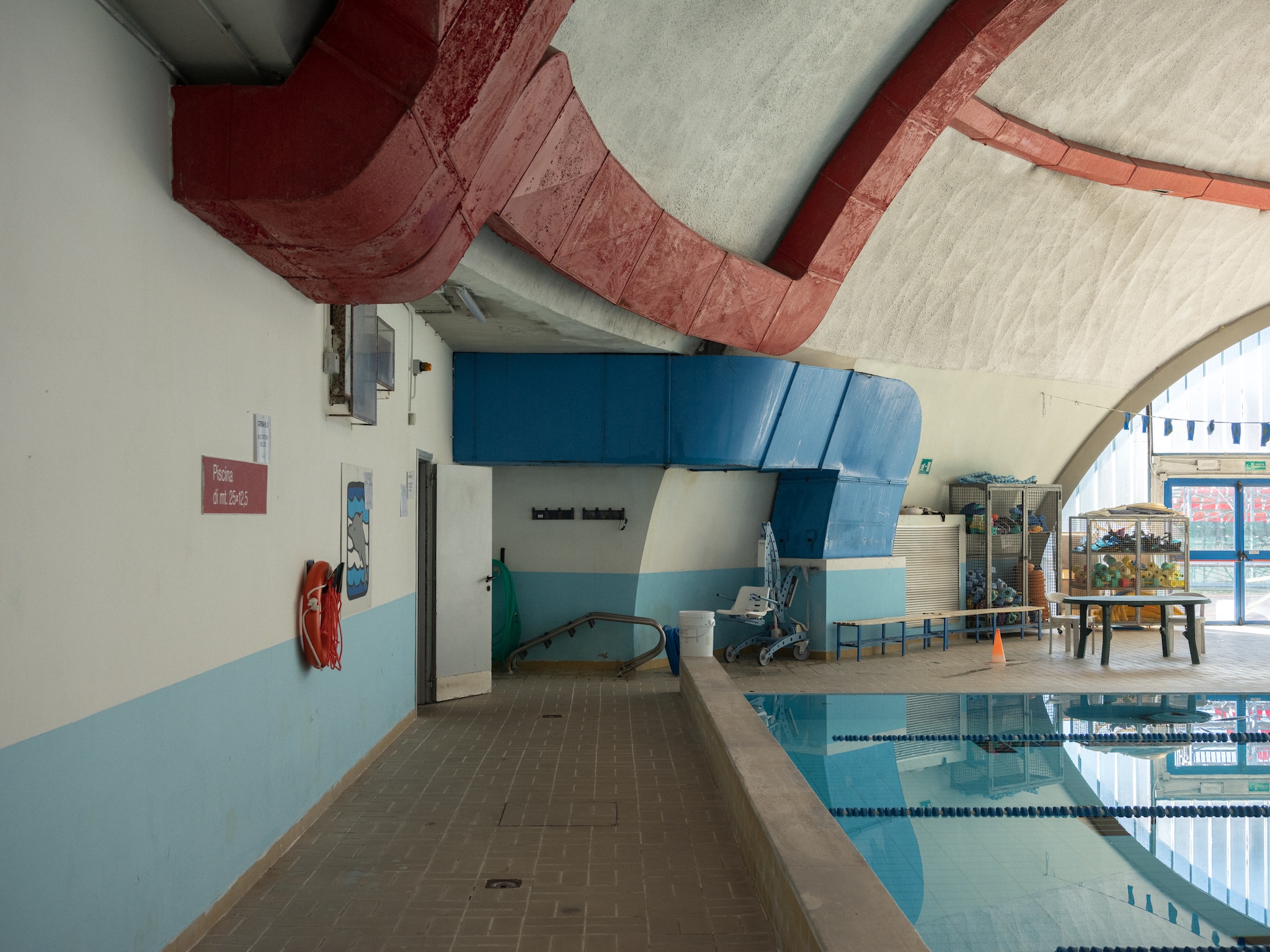 Marco Meozzi’s striped pool