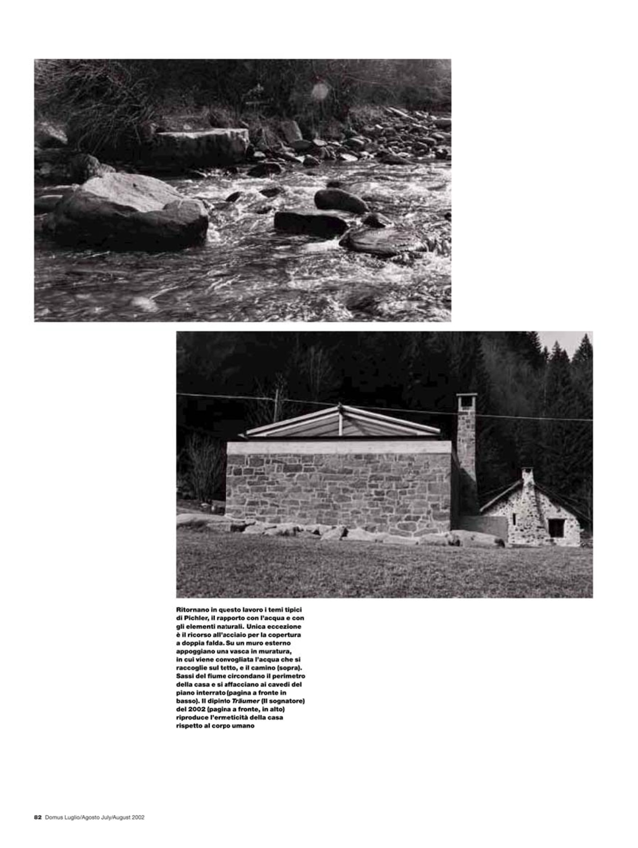 An artist’s house on the Dolomites: Walter Pichler in Eggental on Domus ...