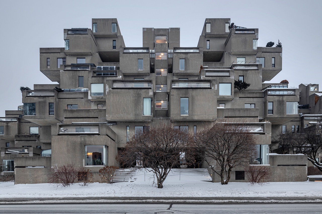 Habitat 67 has finally been completed according to the original design ...