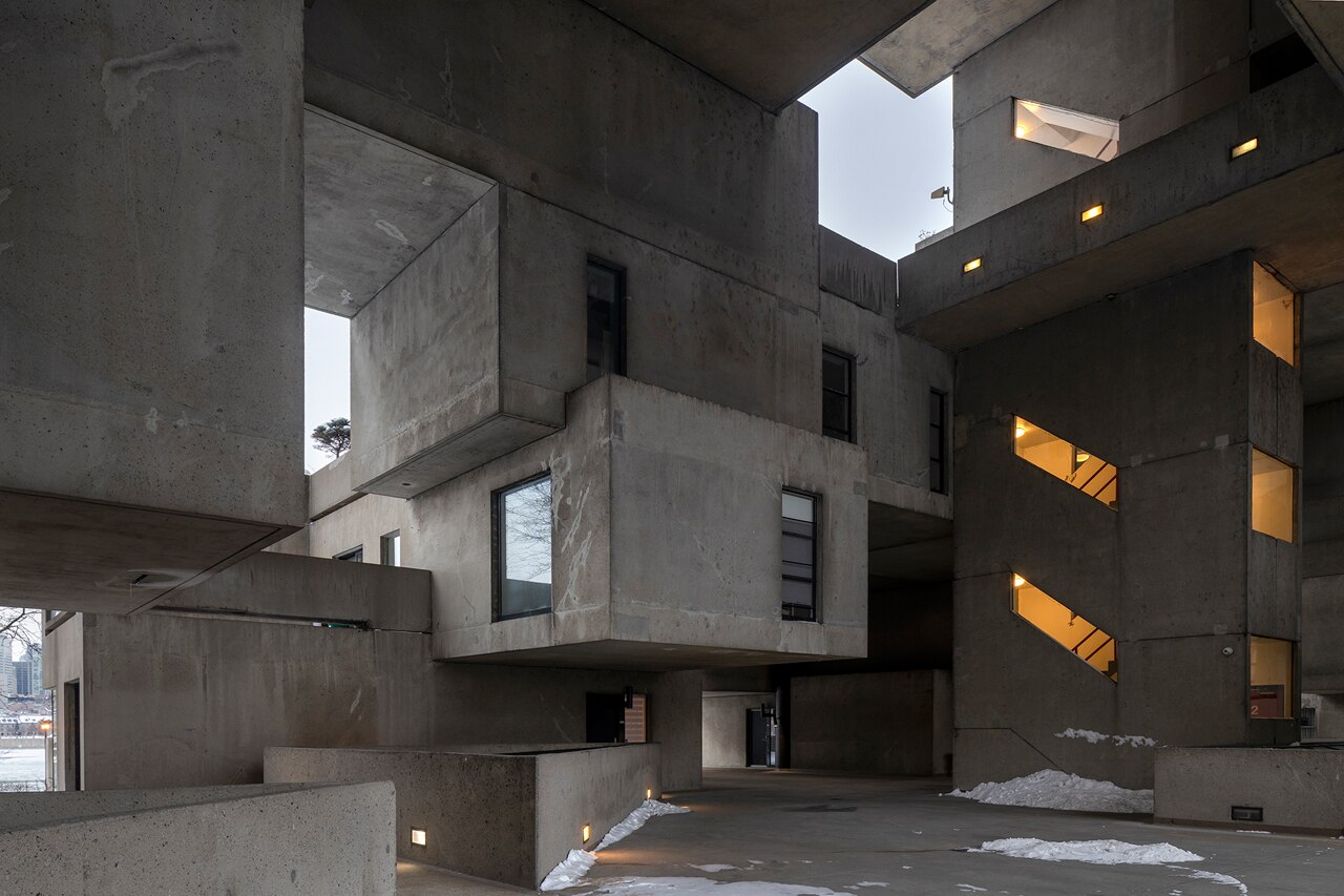 Habitat 67 has finally been completed according to the original design ...