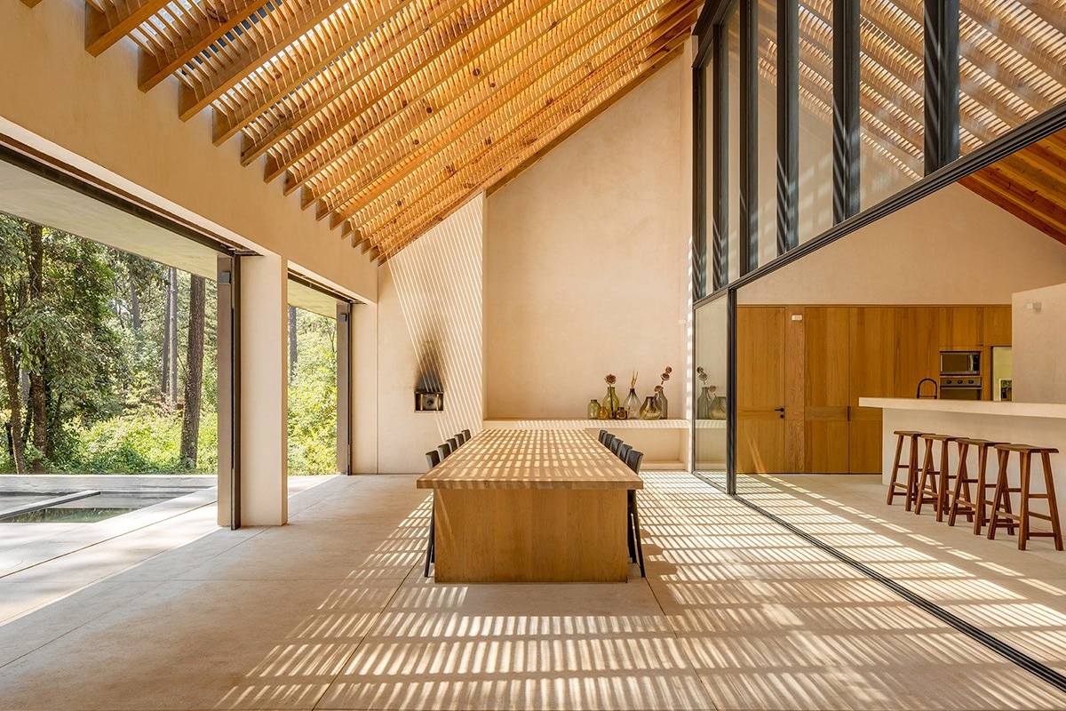 Una casa per le vacanze in Messico che contempla la natura - Domus