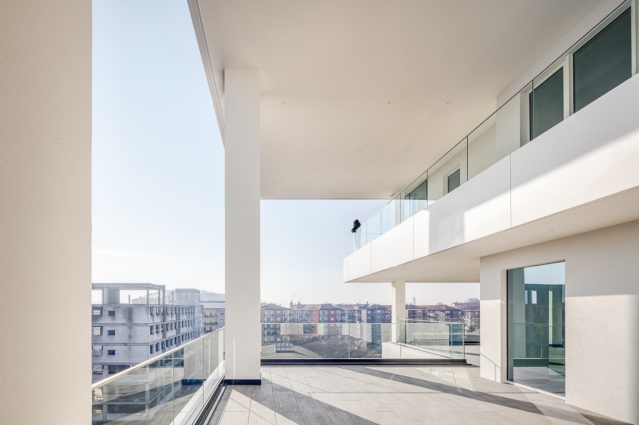 The new headquarters of the Municipality of Milan in the Corvetto ...