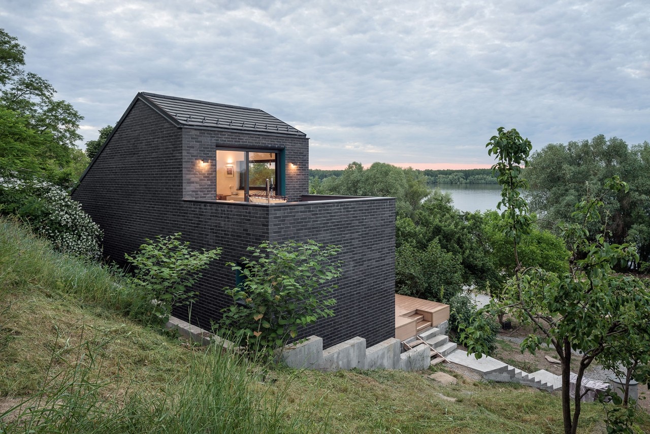 House overlooking the Danube by MZ Studio Architecture in Serbia