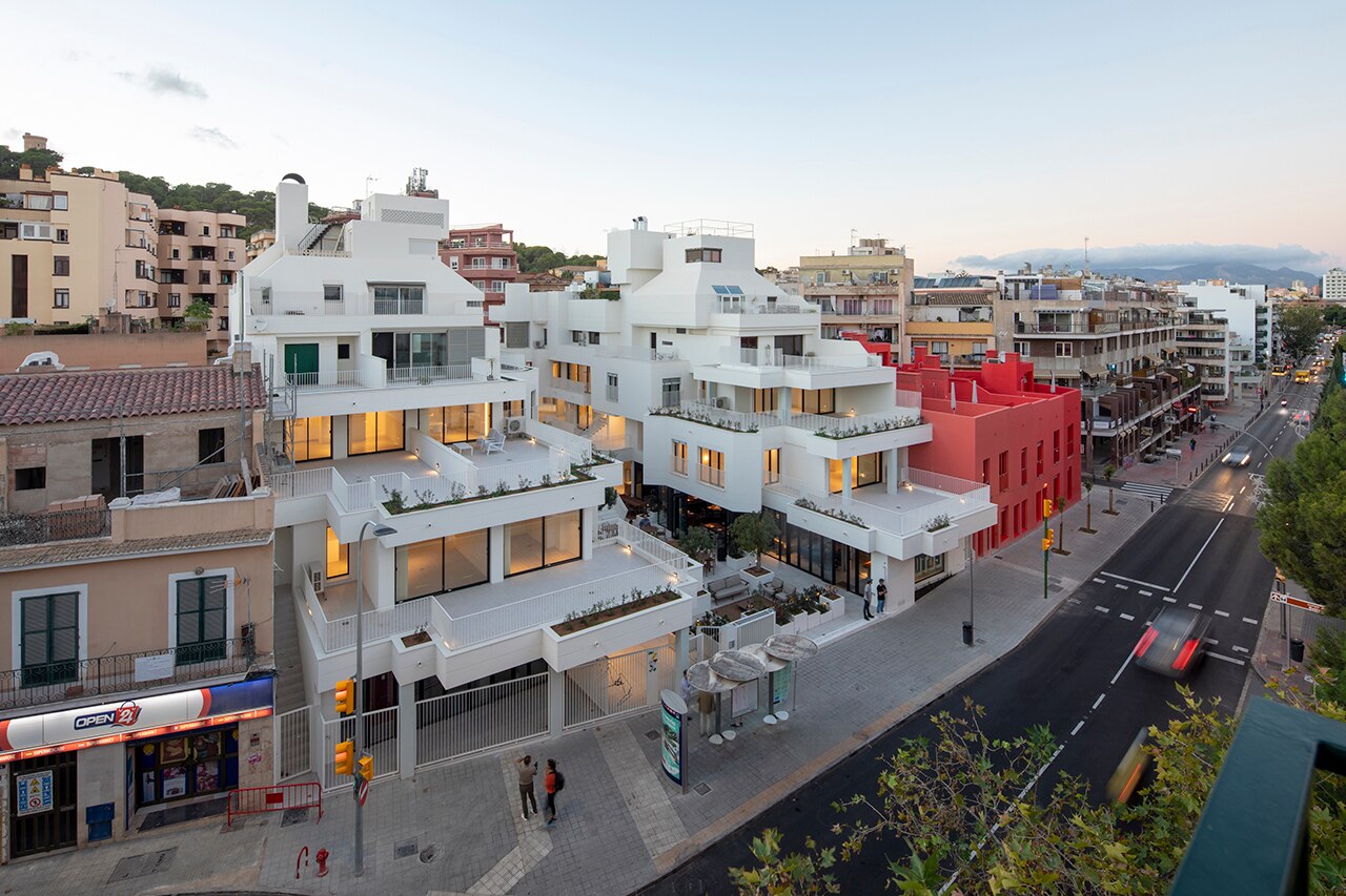 Project Gomila: MVRDV transforms a neighborhood with shapes, colors ...