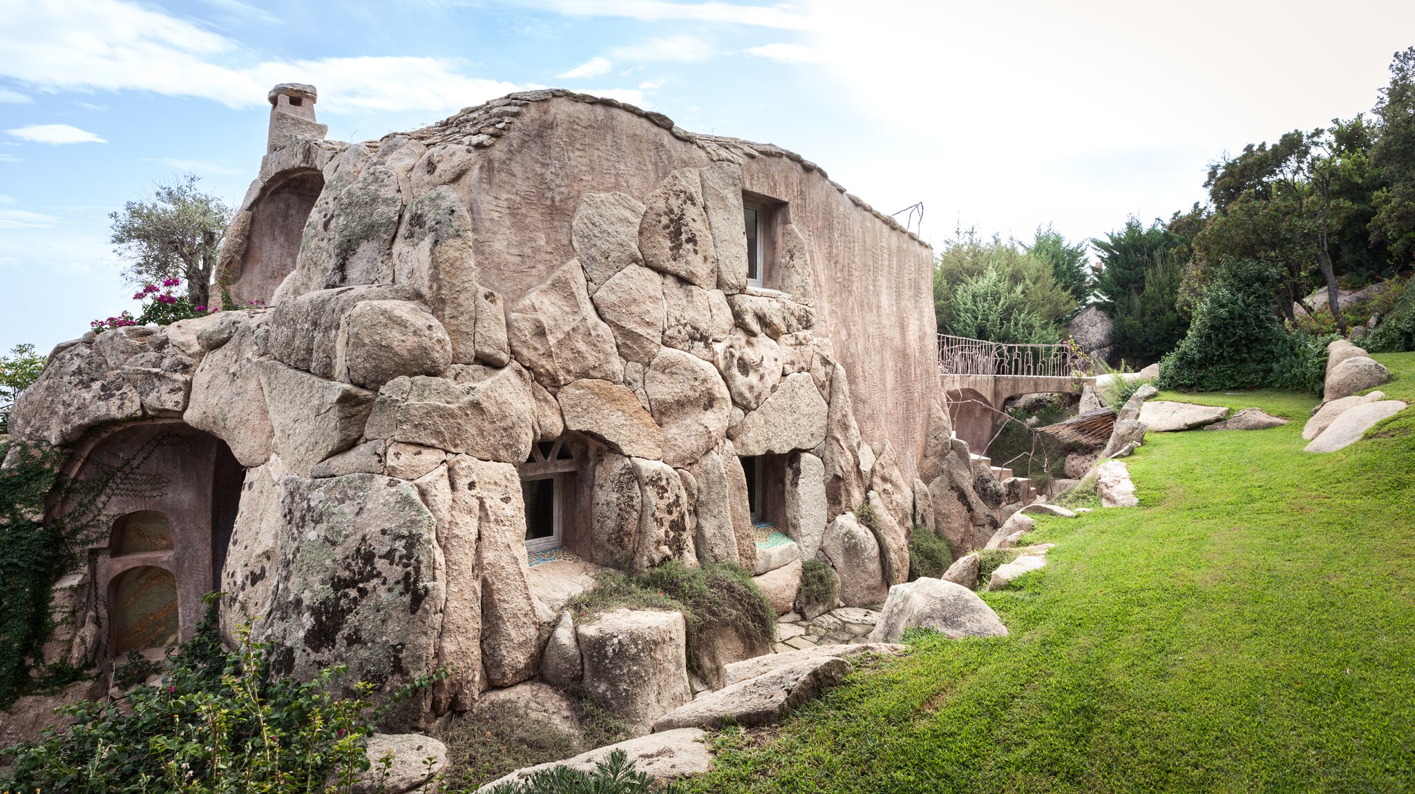 The villas in Costa Smeralda