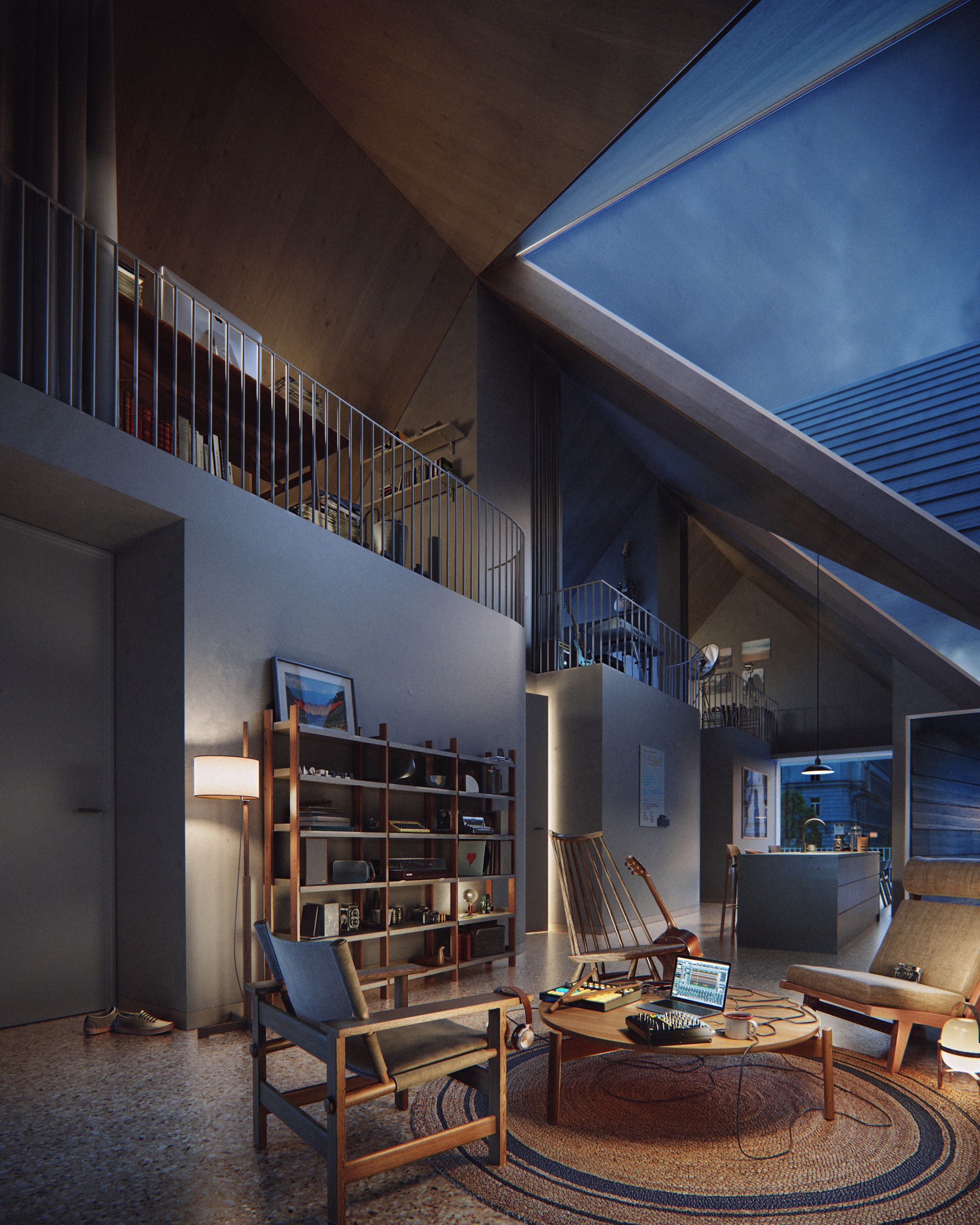 Sean Canty’s designs: choreography of light shapes the home - Domus