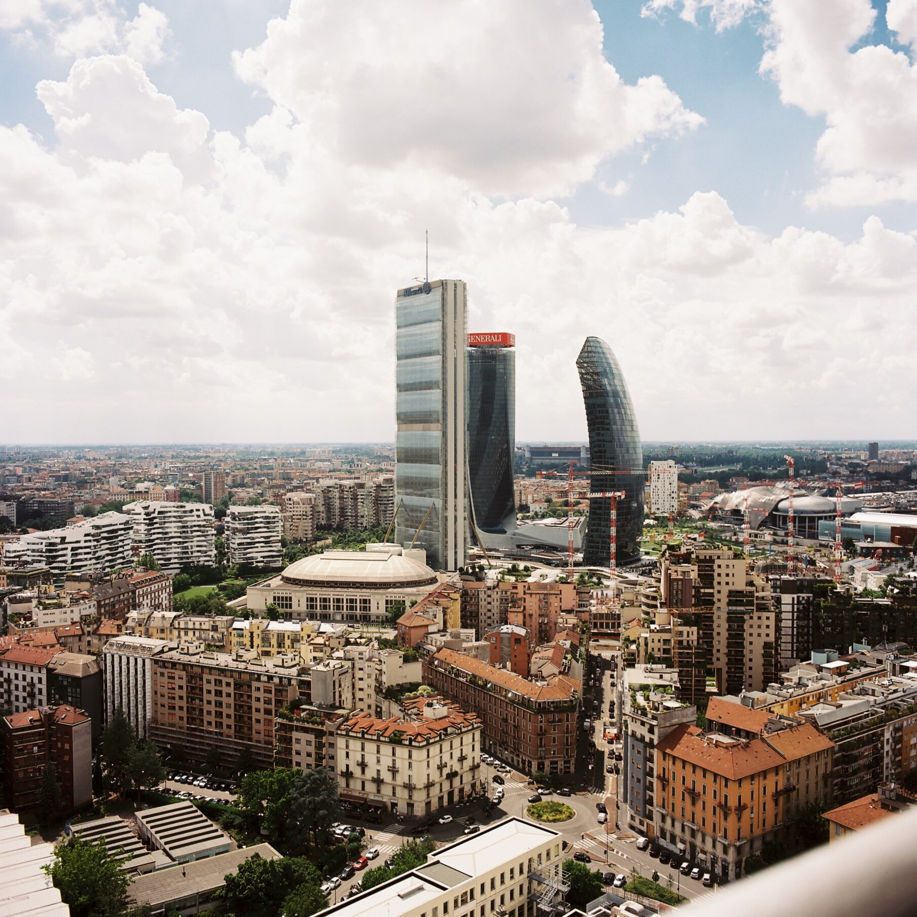 70 anni di storia di Milano, dalla cima della torre Rai - Domus