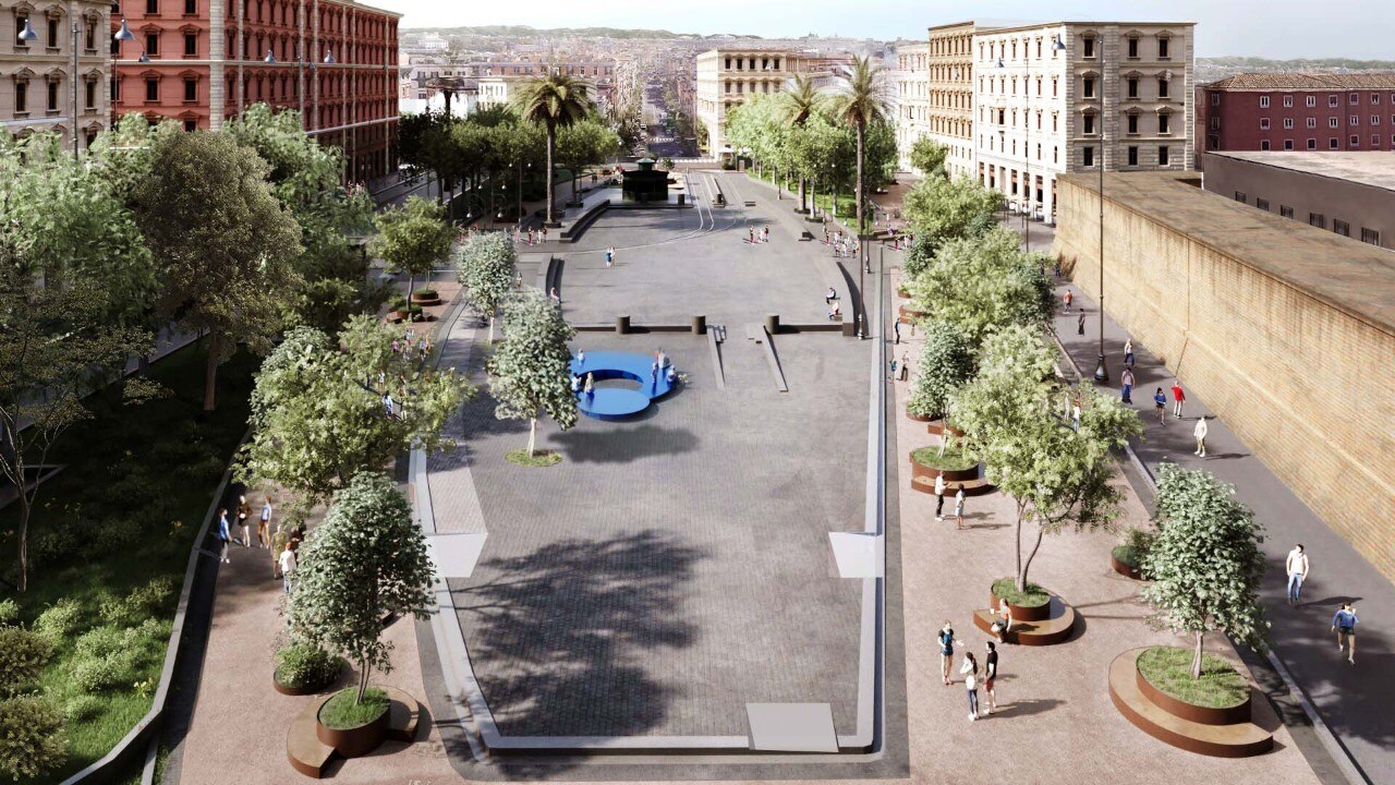 It's, Piazza Risorgimento e One Works, Piazza San Giovanni in Laterano ...