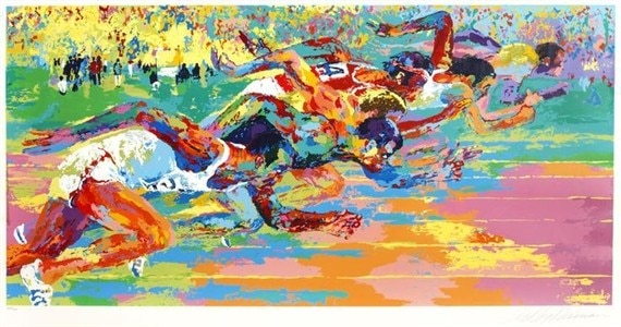 The art of the Olympics, from the Discobolus to LeRoy Neiman and the ...