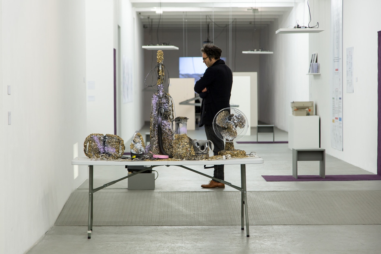 The Influencing Machine. Automatized dystopias made real at nGbK Berlin