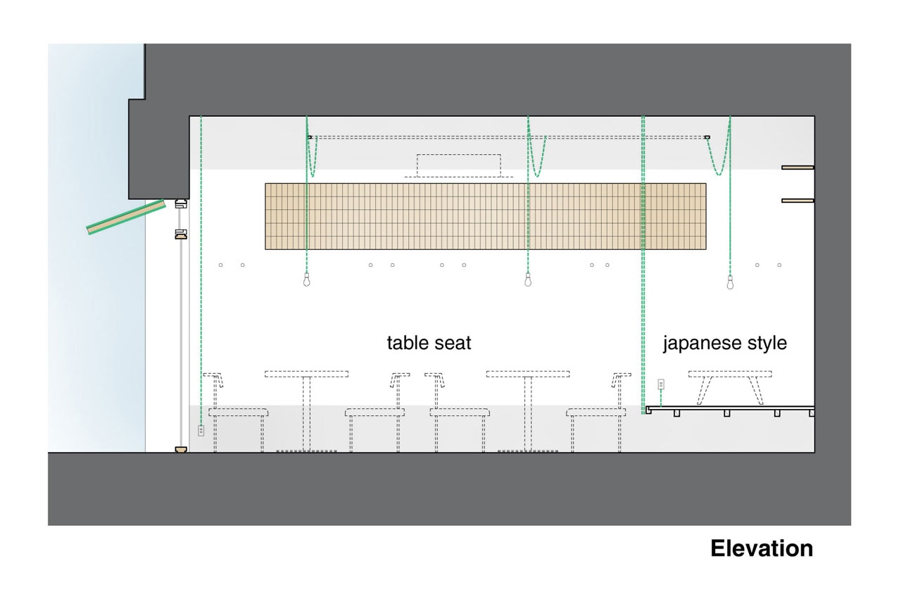 Tokyo. A ramen bar with elements exposed - Domus