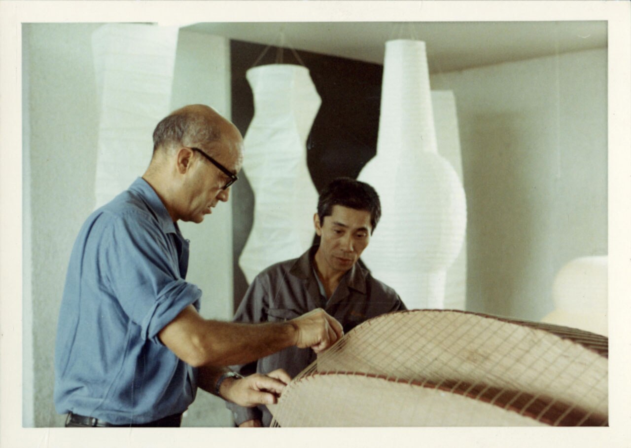 New York. Akari by Isamu Noguchi: space and light as design materials ...