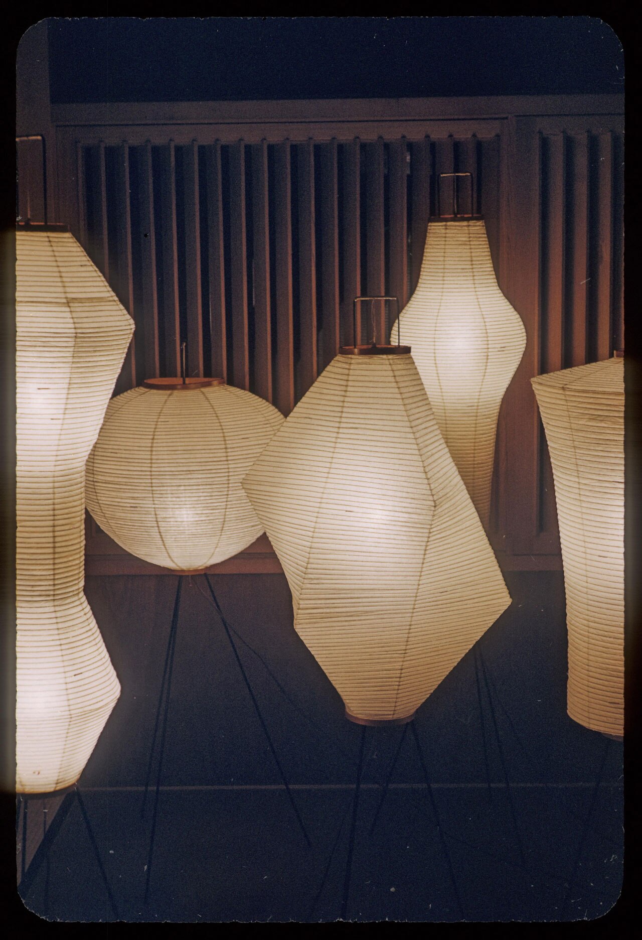 New York. Akari by Isamu Noguchi: space and light as design materials ...