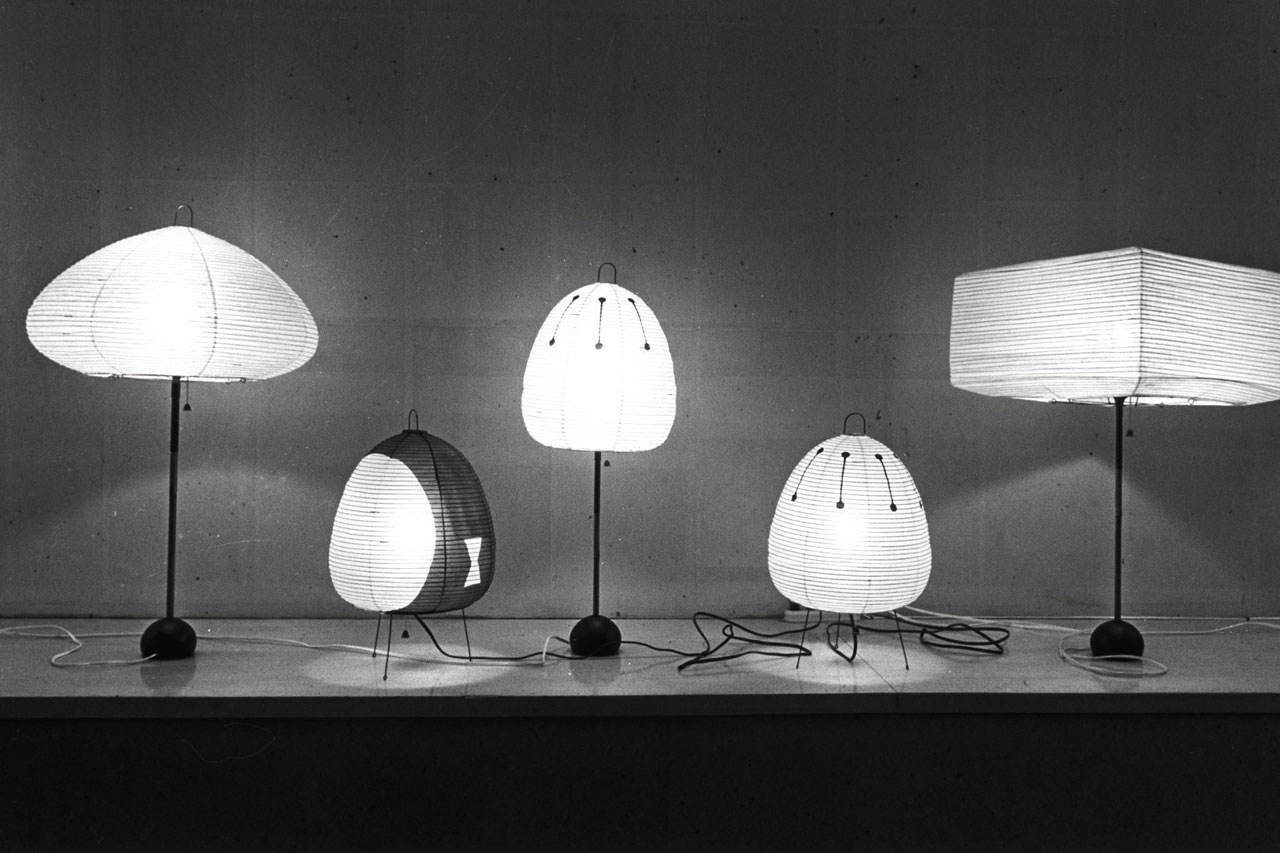 New York. Akari by Isamu Noguchi: space and light as design materials ...