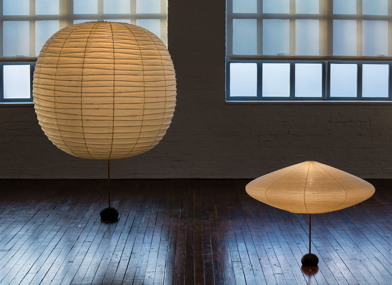 New York. Akari by Isamu Noguchi: space and light as design materials ...