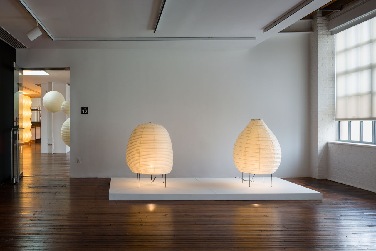 New York. Akari by Isamu Noguchi: space and light as design materials ...