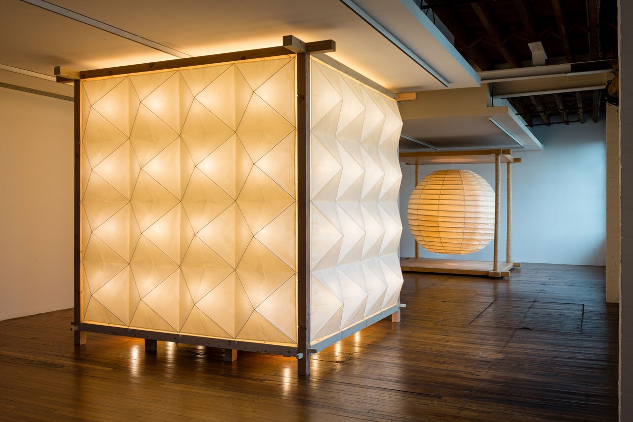 New York. Akari by Isamu Noguchi: space and light as design materials ...