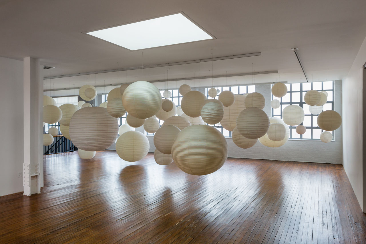 New York. Akari by Isamu Noguchi: space and light as design materials ...