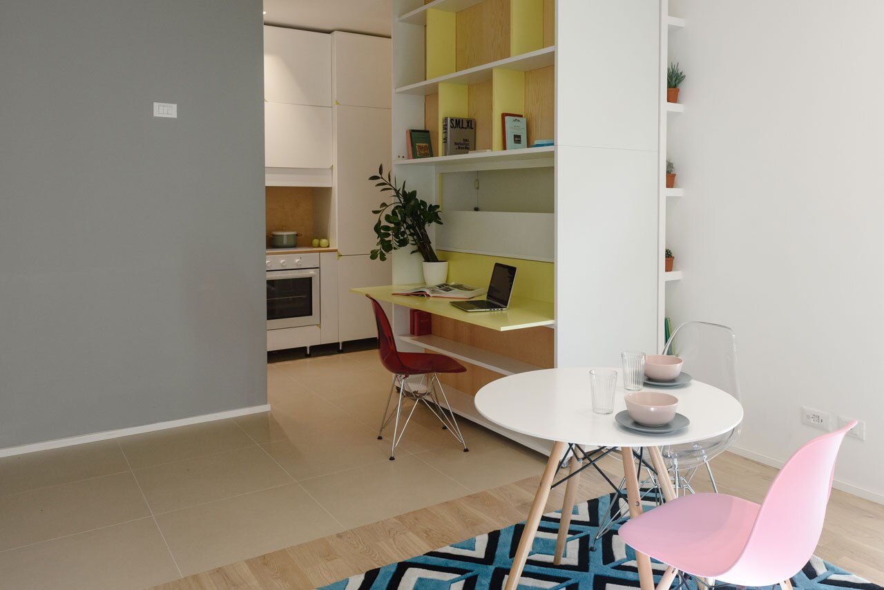 Milan. A mini-apartment with little space but many uses - Domus
