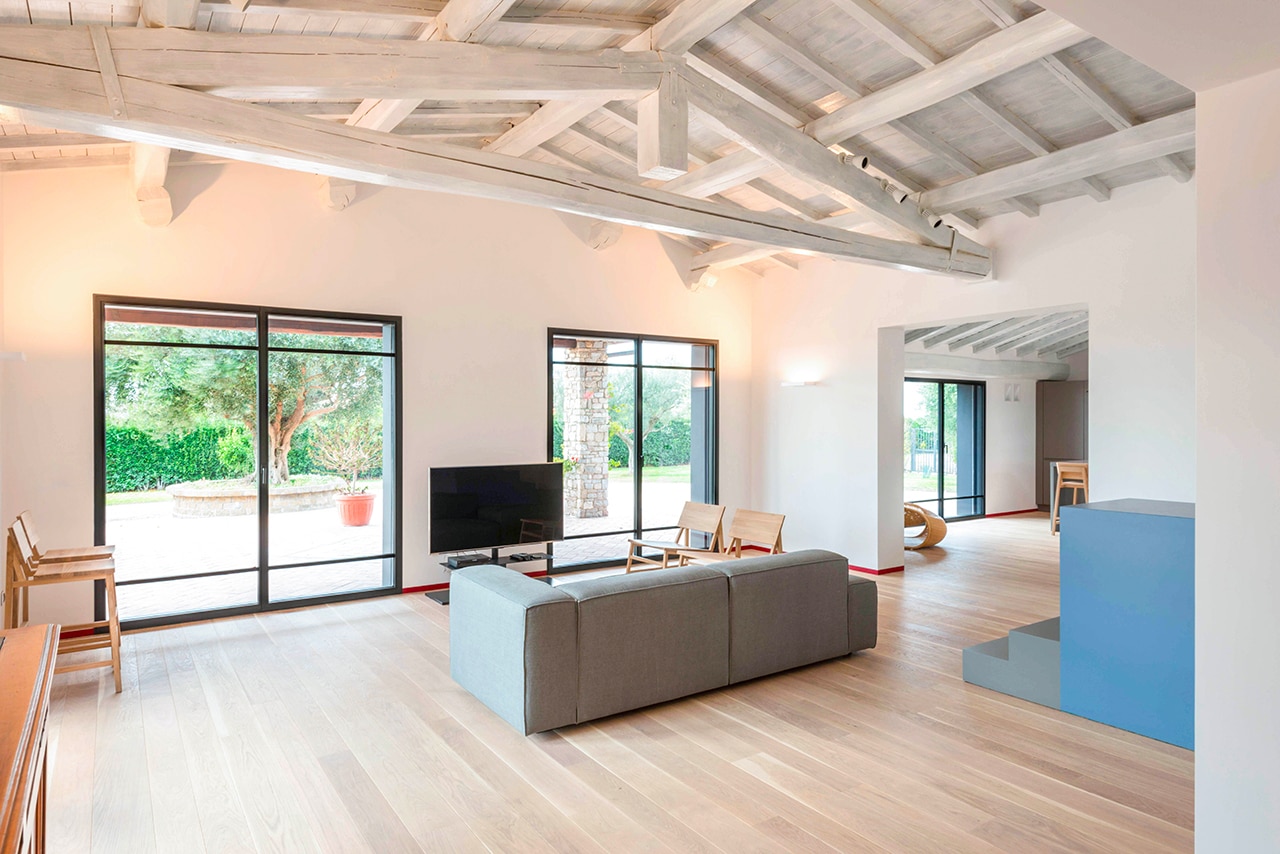 An estate redesigned with the colours of the ancient Etruscans by NA3 ...