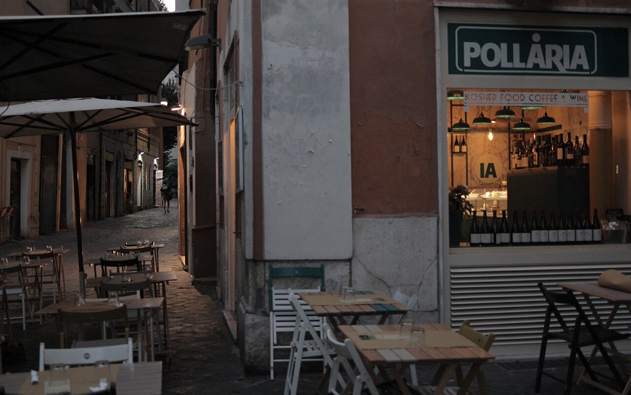 Roma. Il nuovo Pollaria Kosher Food Coffee & Wine - Domus