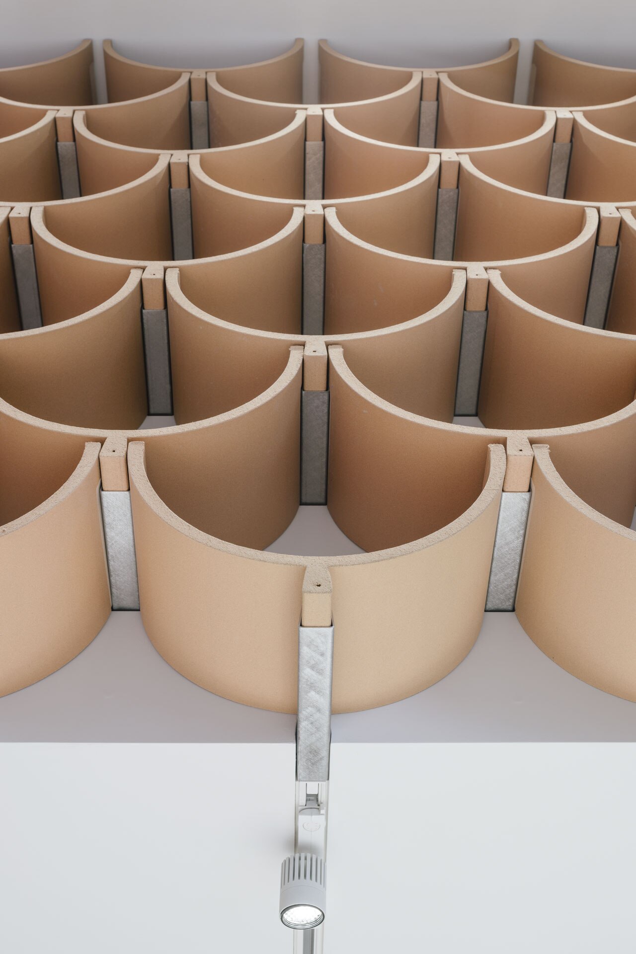 Roof tiles become shoe displays in Camper store by Kengo Kuma - Domus