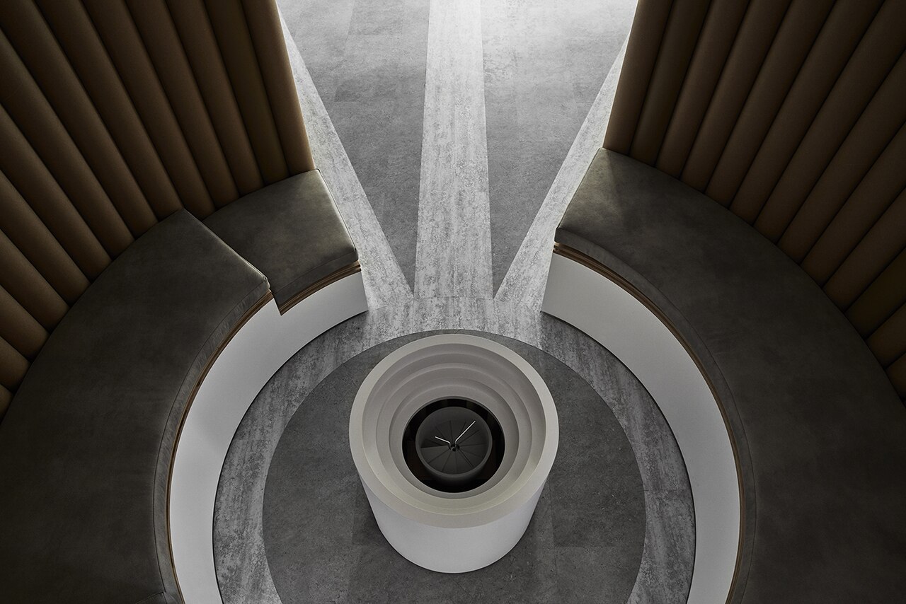 Branch Studio Architects use arches and cardboard tubes for the common ...