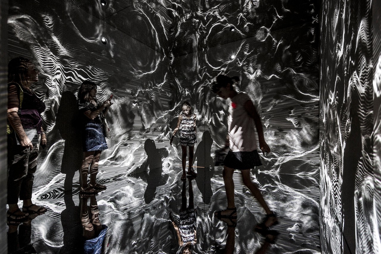 Refik Anadol’s immersive work at ZKM - Domus