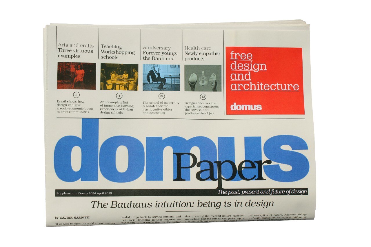 Domus Paper: the past, present and future of design - Domus
