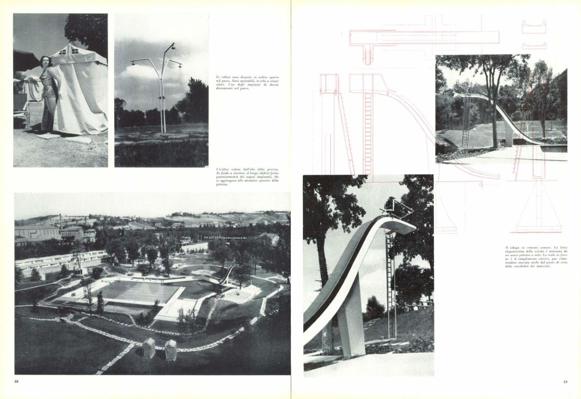 Designing water: 5 swimming pools from the 1950s from the Domus archive ...