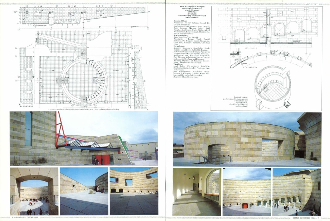 The Neue Staatsgalerie in Stuttgart, as told to by James Stirling to ...