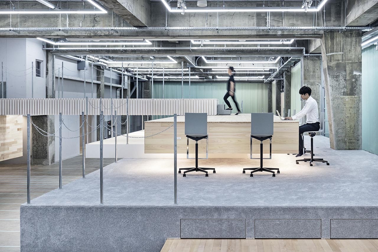 Shuhei Goto Architects designs flexible spaces of a Japanese office ...