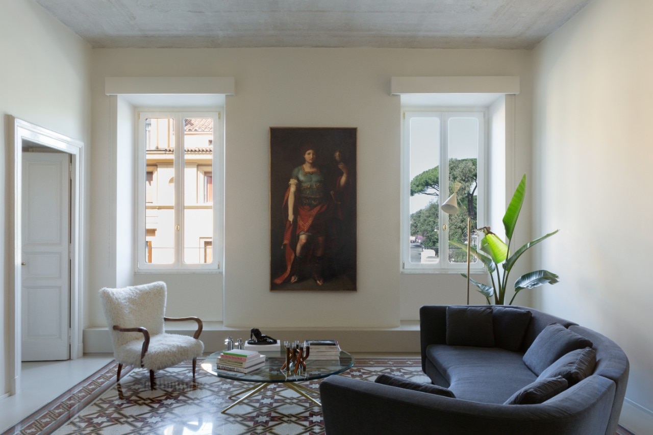 Continuity of time and space in a Roman interior - Domus