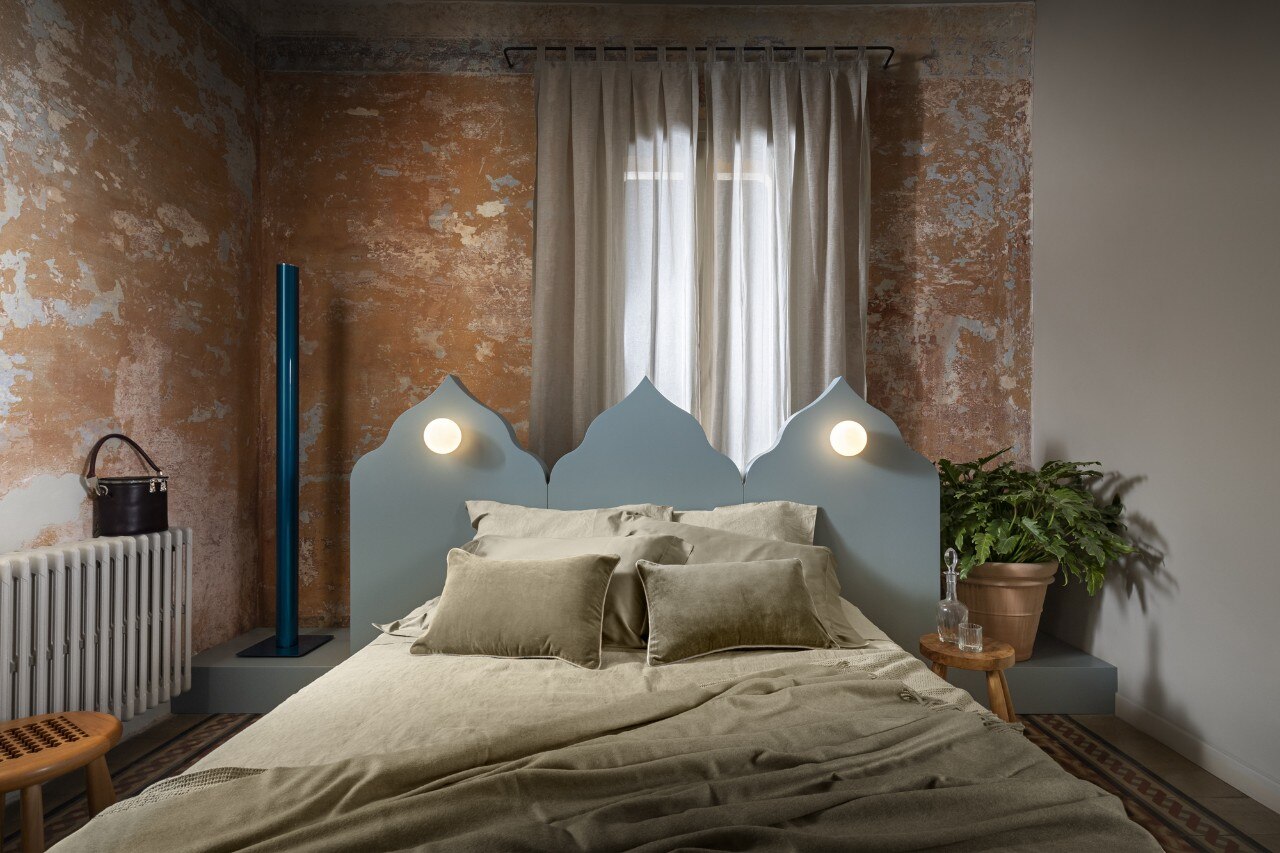 The new, eclectic identity of an Art Nouveau flat in Verona