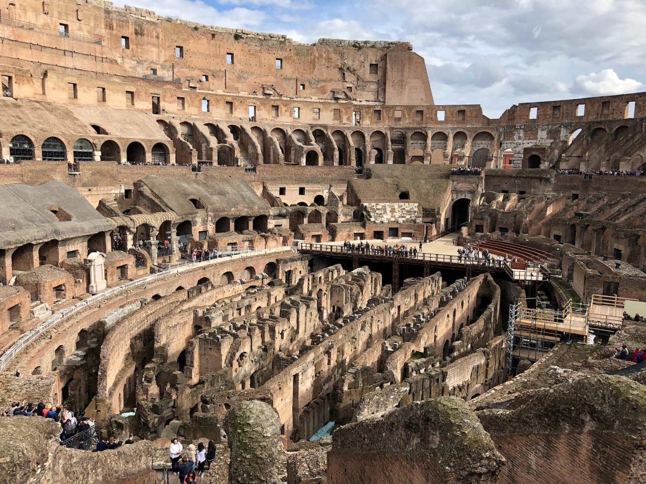 Colosseum, the ancient Arena of Gladiators will have a mechanized floor ...