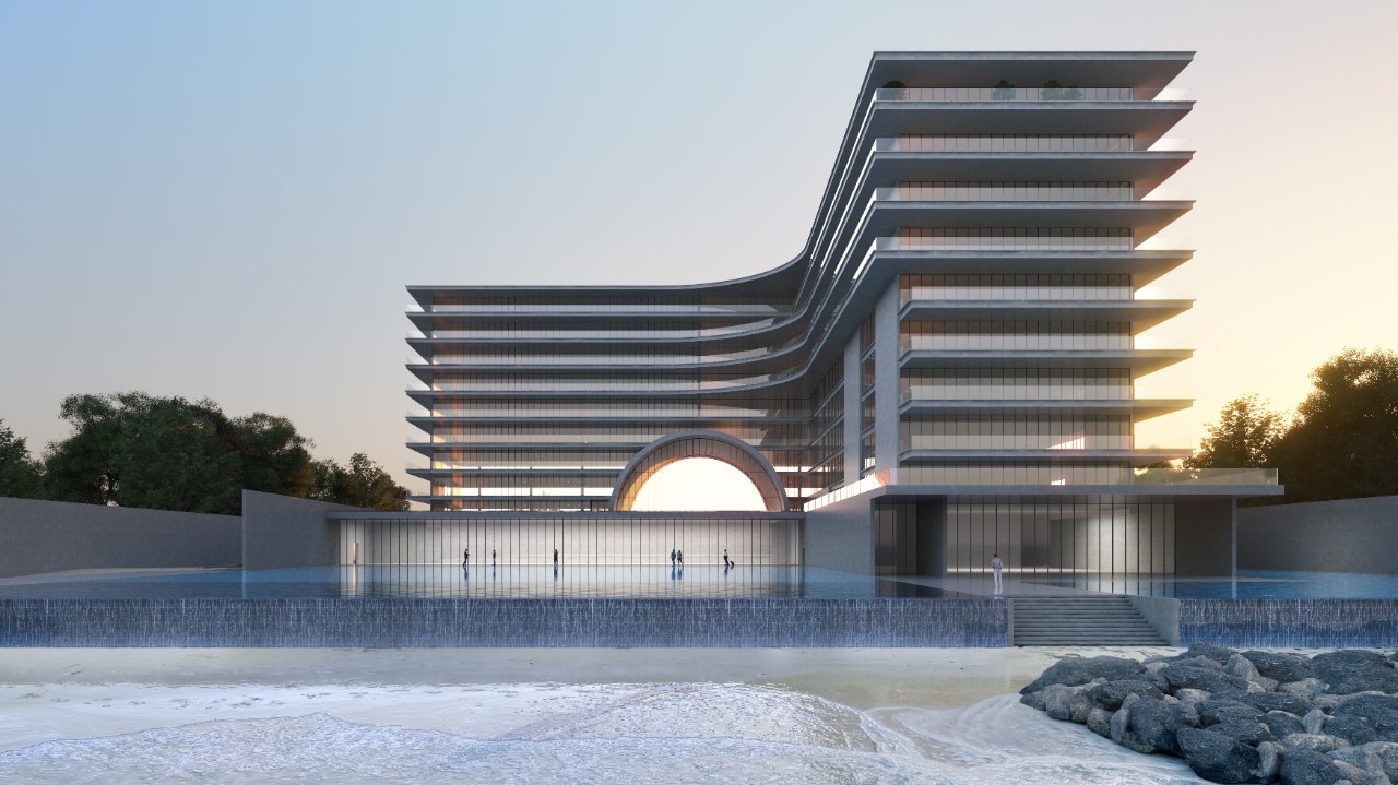 Armani and Tadao Ando together in Dubai for ultra-luxury complex - Domus