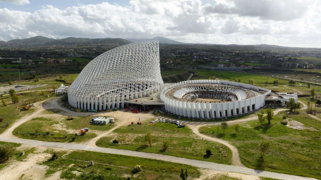 Calatrava’s “Sail” in Rome finally completed after 20 years for the ...