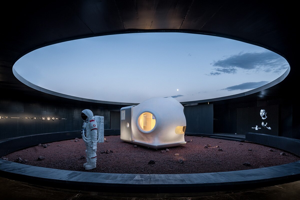 A minimal housing prototype to survive on Mars. Open Architecture ...