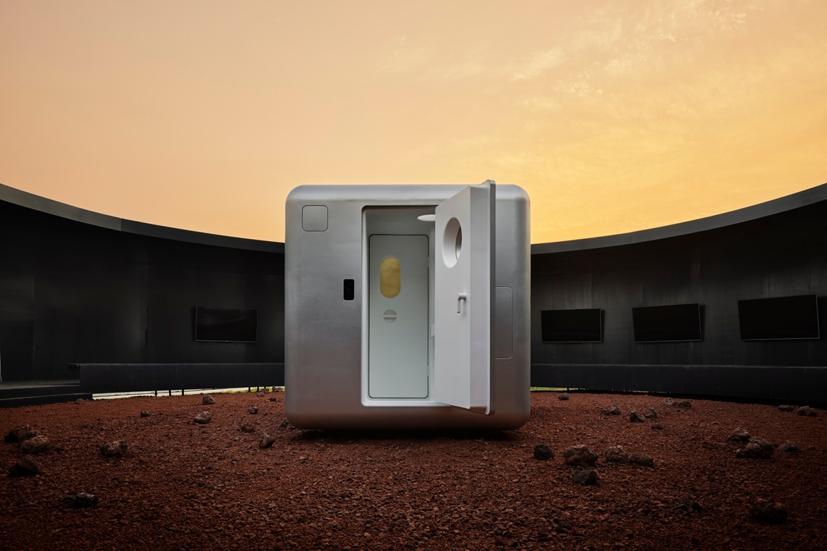 A minimal housing prototype to survive on Mars. Open Architecture ...