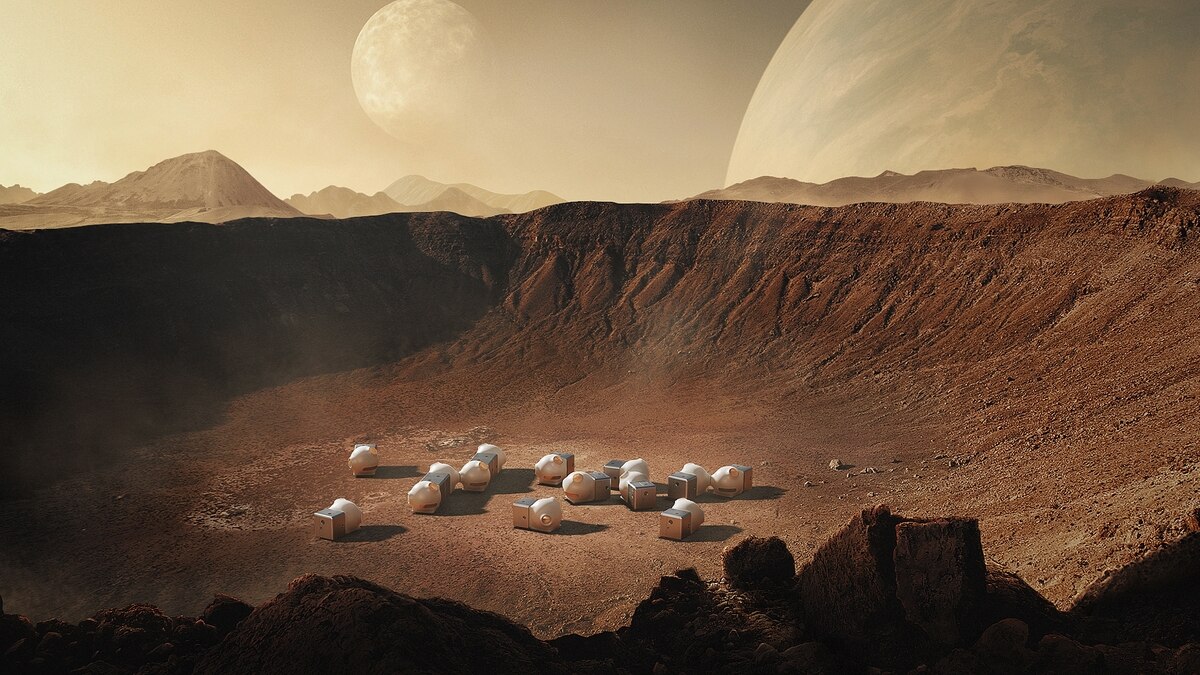 A minimal housing prototype to survive on Mars. Open Architecture ...