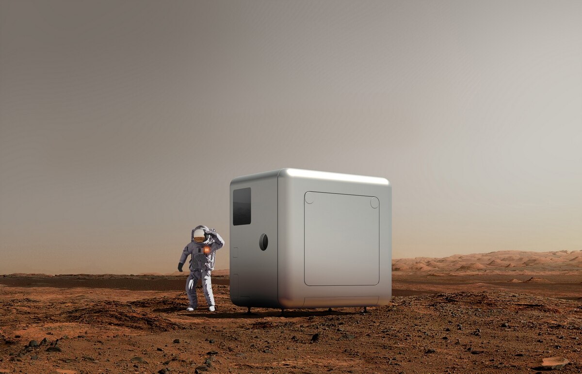 A minimal housing prototype to survive on Mars. Open Architecture ...