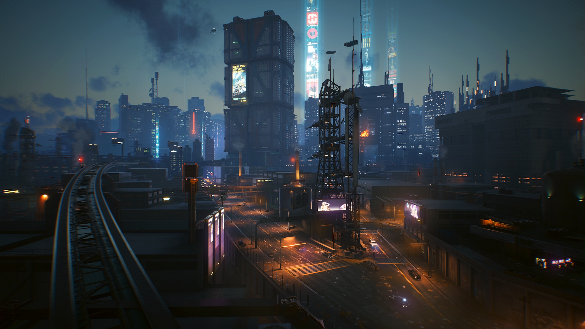 Night City: how Cyberpunk 2077’s future megacity was built - Domus